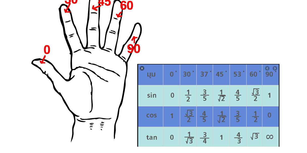 ฟังก์ชันตรีโกณมิติ ( Trigonometric function )-คณิตศาสตร์ ปลาย – Tuemaster เรียนออนไลน์ ม.ปลาย