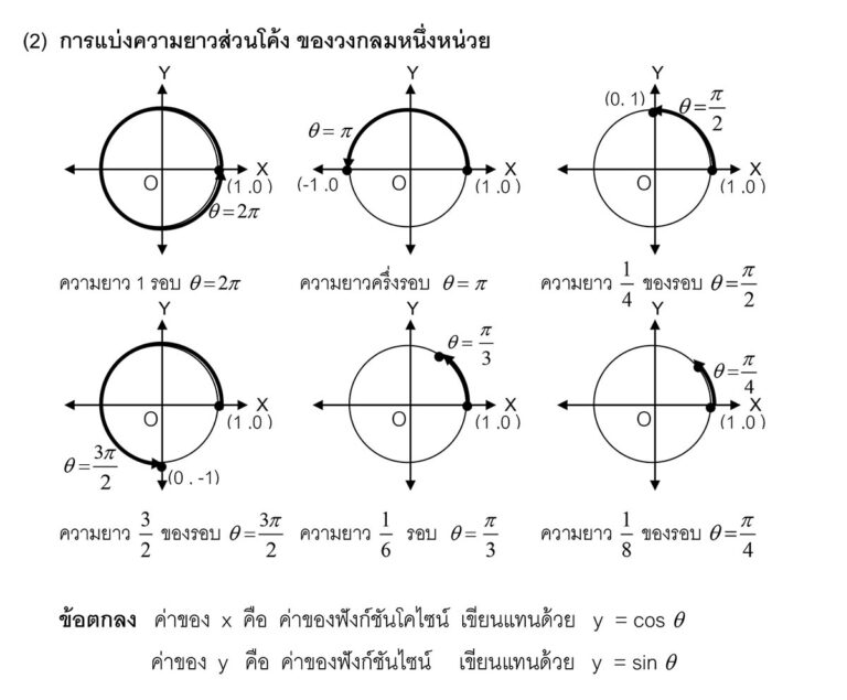 ฟังก์ชันตรีโกณมิติ (Trigonometric Function)-คณิตศาสตร์ ม.ปลาย – Tuemaster เรียนออนไลน์ ม.ปลาย